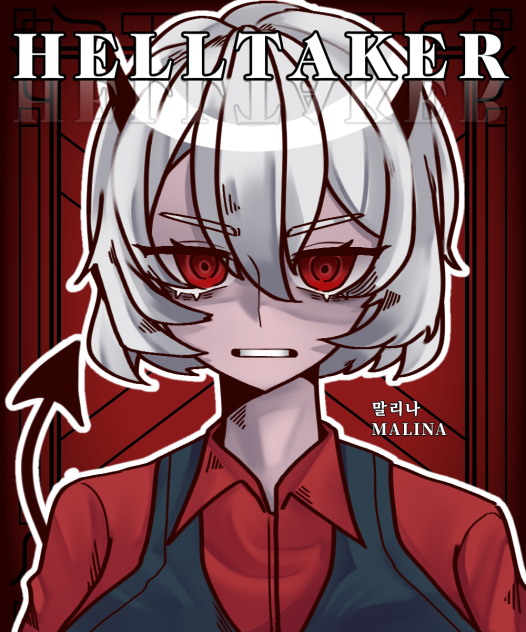 Helltaker_ Malina - ibisPaint