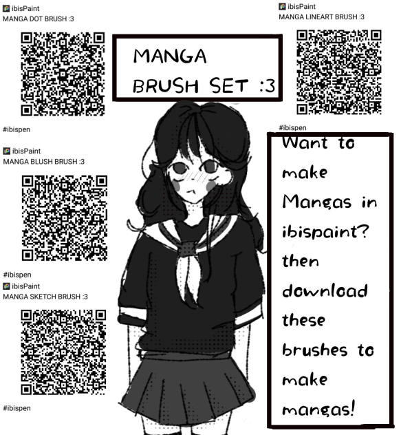 MANGA BRUSH SET - ibisPaint