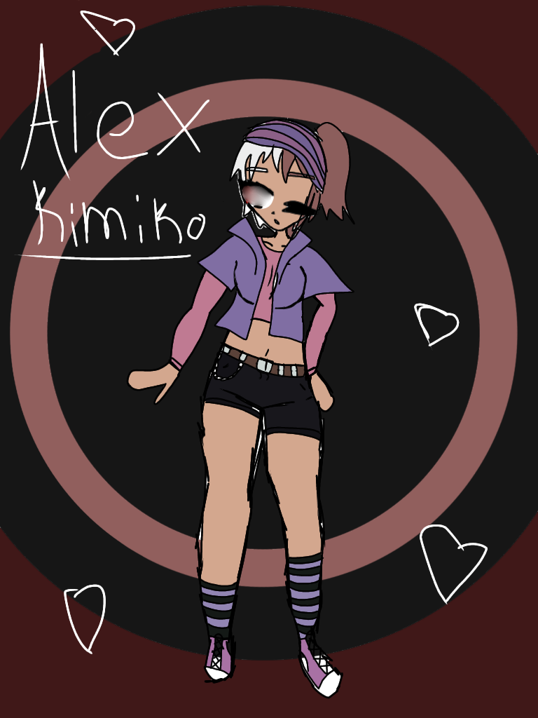 alex kimiko oc fan art - ibisPaint