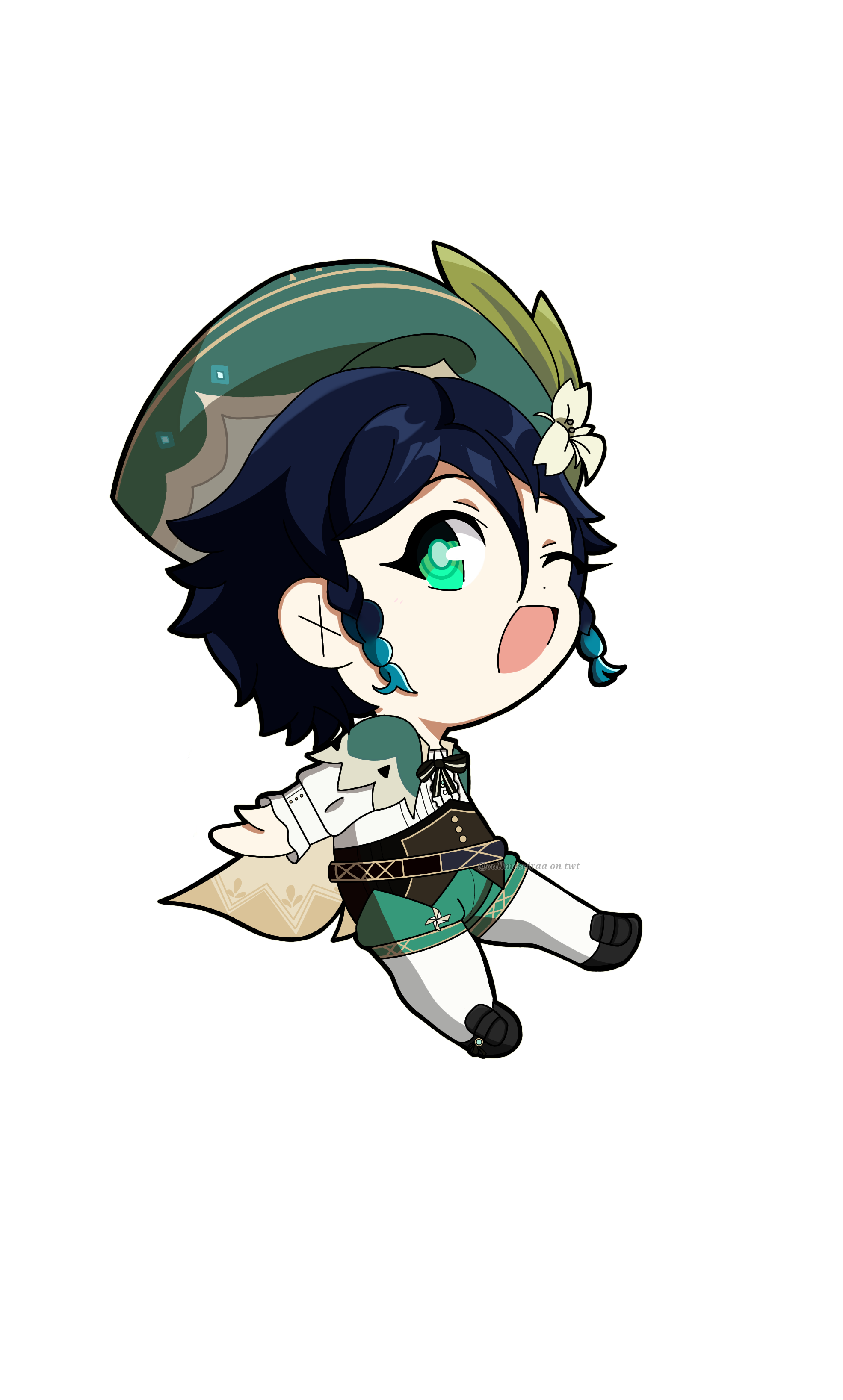 chibi venti by seira - ibisPaint