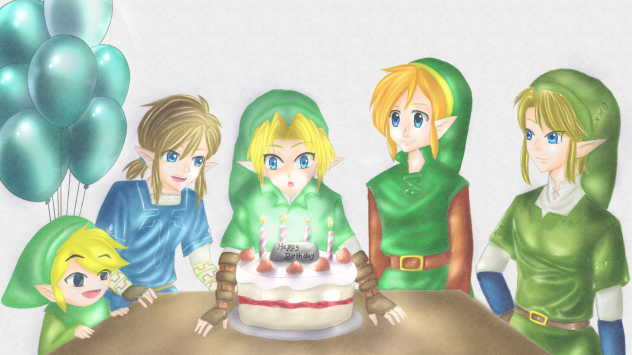 Happy Birthday Link! - ibisPaint