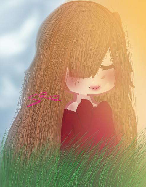 Sunlight Harmony On My Skin (GL2) - ibisPaint