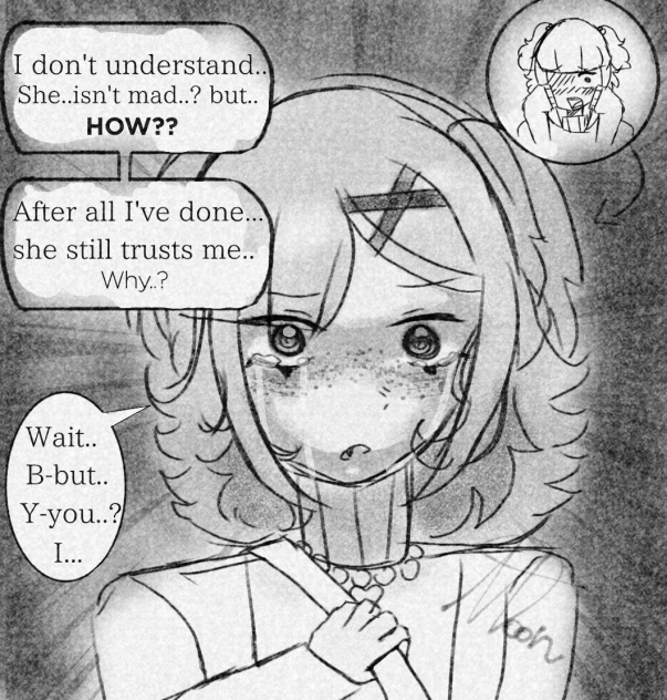 Ruby angst.. (dramatic lighting) - ibisPaint