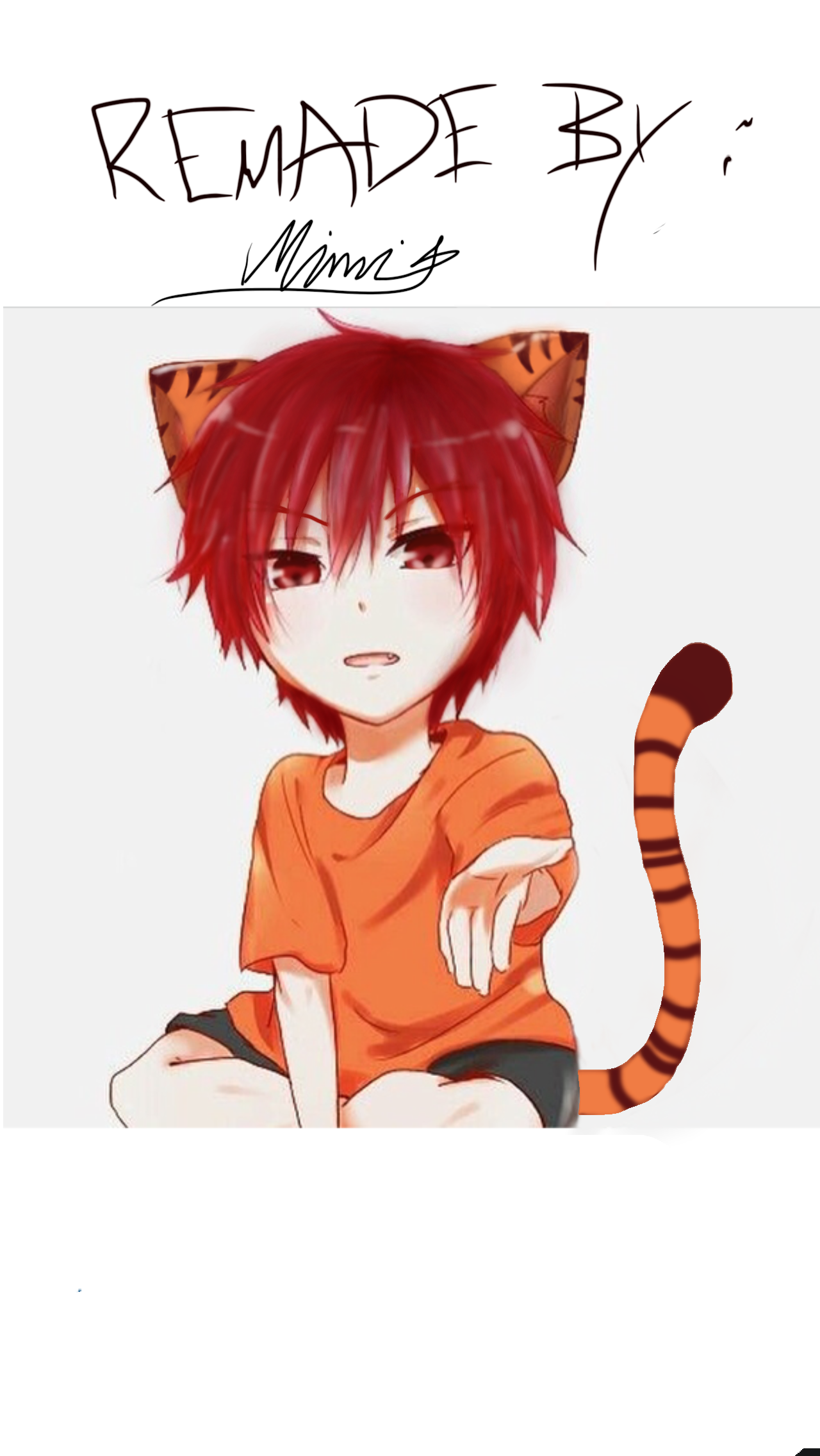 Kagami Taiga neko (tiger) - ibisPaint