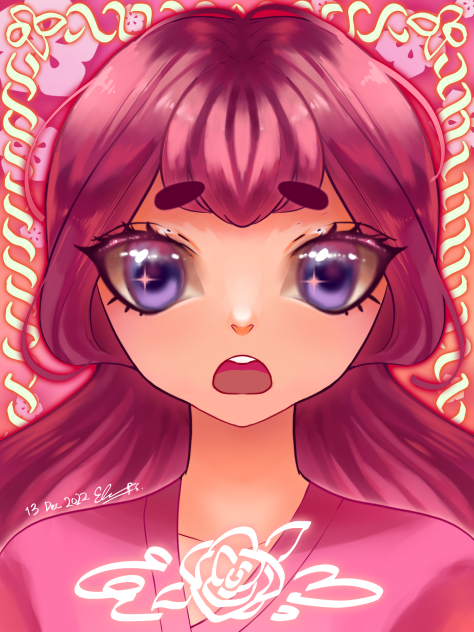 mirror doll face - ibisPaint