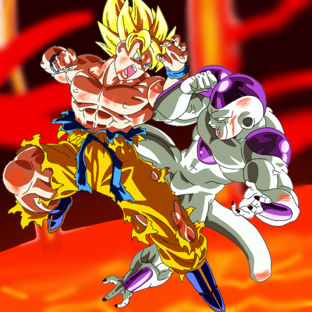 Goku vs Freeza - ibisPaint