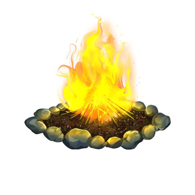 Campfire - ibisPaint