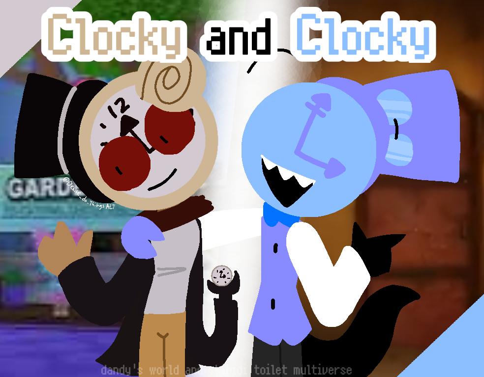 Clocky and Clocky XD - ibisPaint