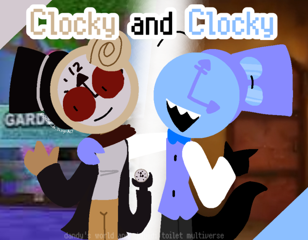 Clocky and Clocky XD - ibisPaint