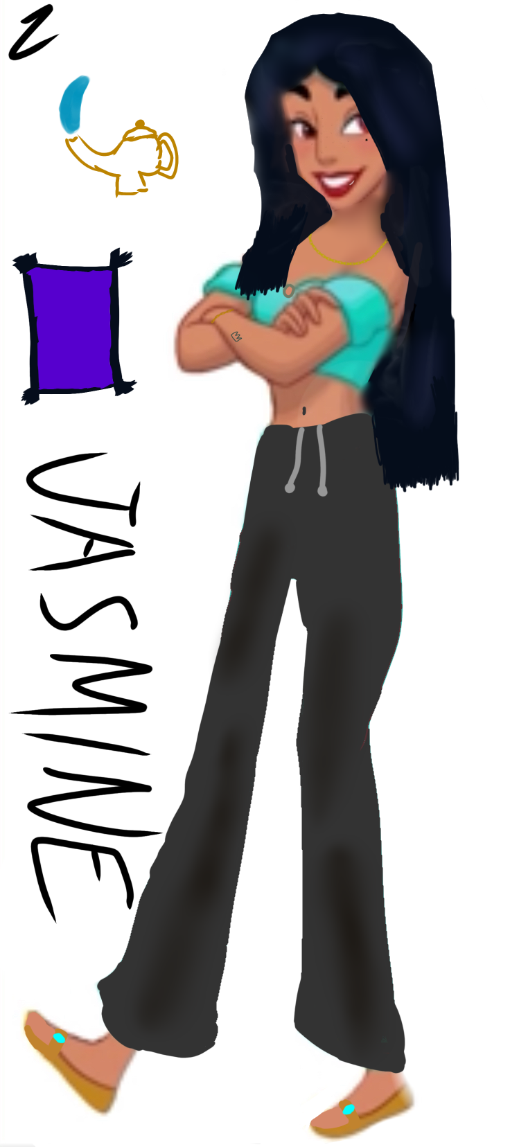 Glow up jasmine - ibisPaint