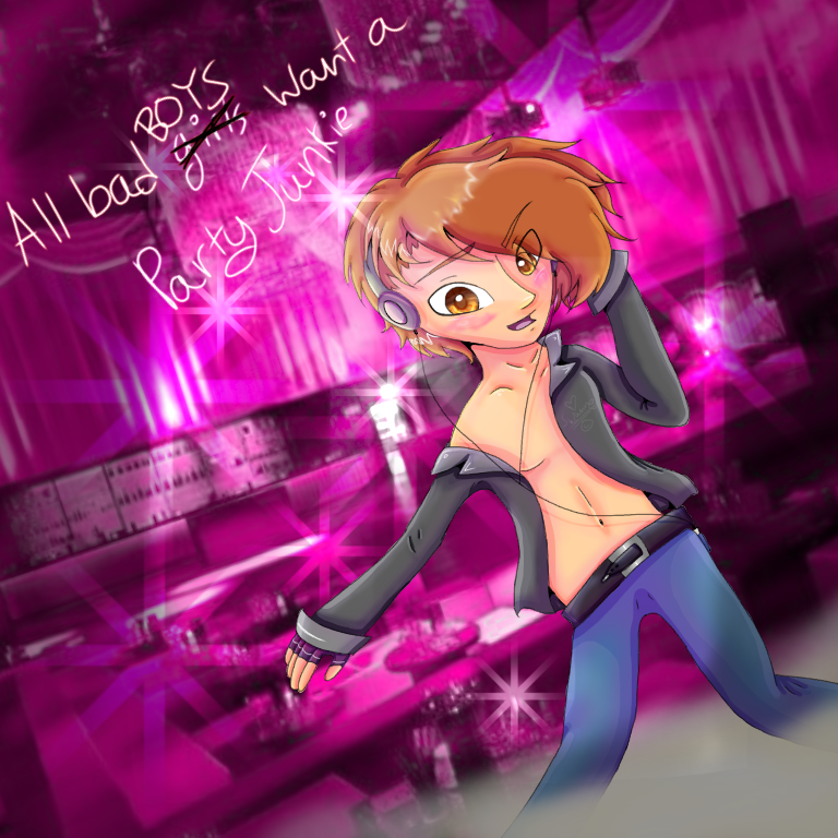All bad BOYS want a PARTY JUNKIE - ibisPaint