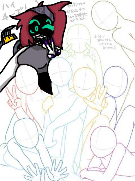 Murder Drones collab - ibisPaint