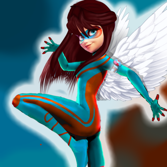 my oc bluebird azurite {miraculous} - ibisPaint