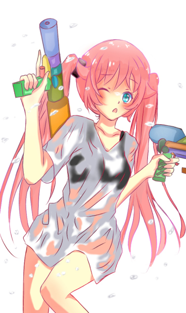 Splashing day.💦 - ibisPaint