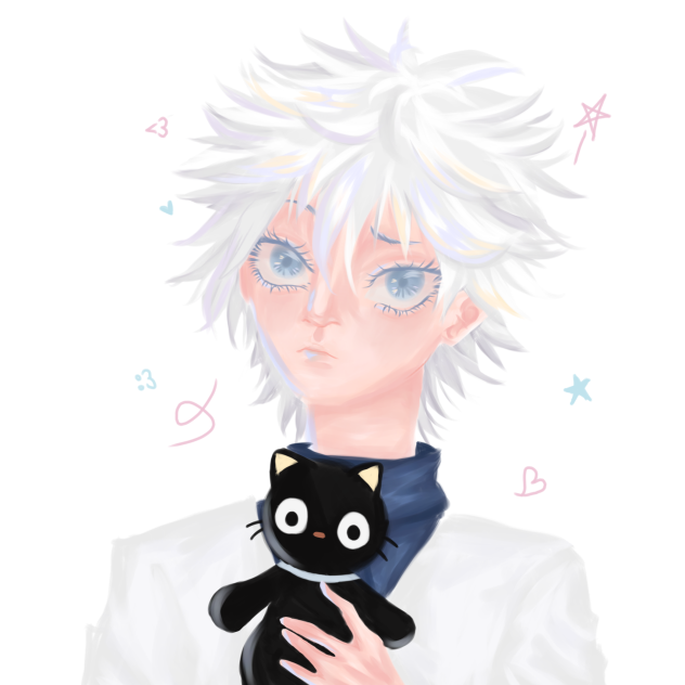 Killua drawing (gift 4 a friend!!) - ibisPaint