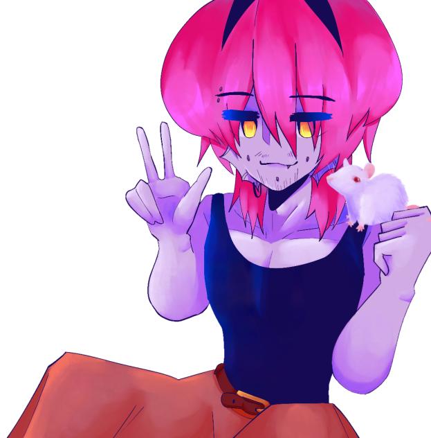 too lazy to add background - ibisPaint