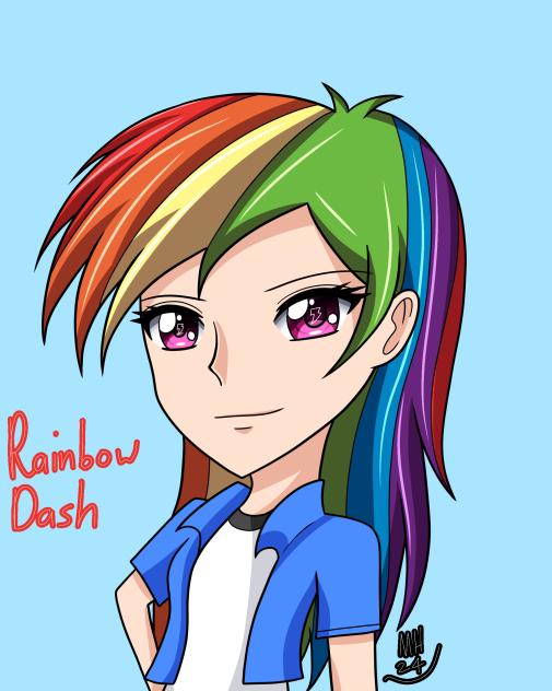 Rainbow Dash - ibisPaint