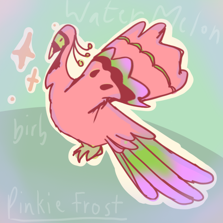 Random bird. - ibisPaint