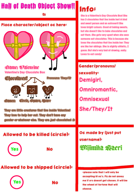 Valentine! My Object Oc! - ibisPaint