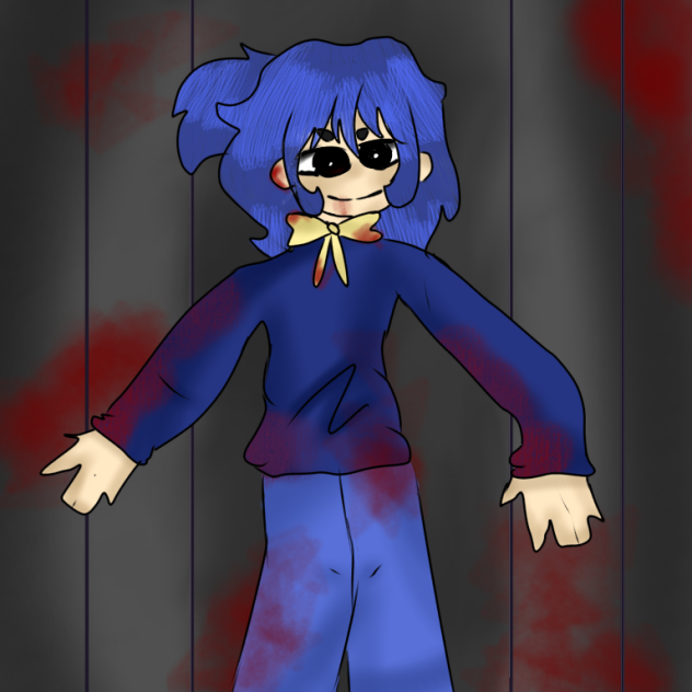 huggy wuggy human form - ibisPaint