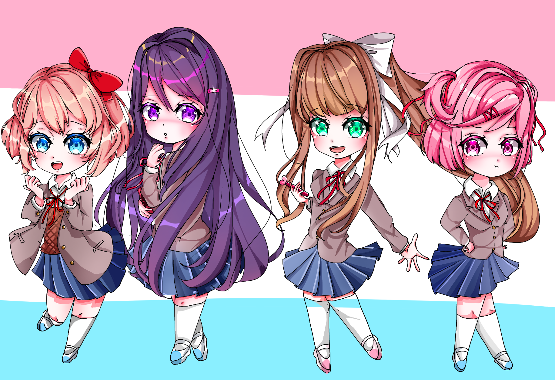 Doki Doki Literature Club - ibisPaint
