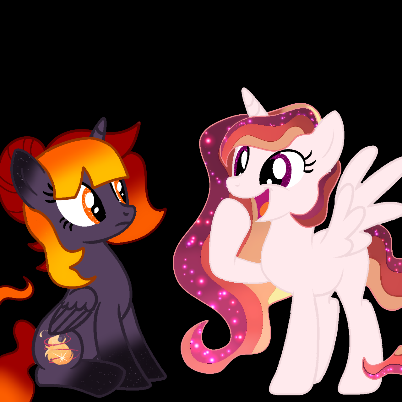 Phoenix Starlight and Galaxy Lights - ibisPaint