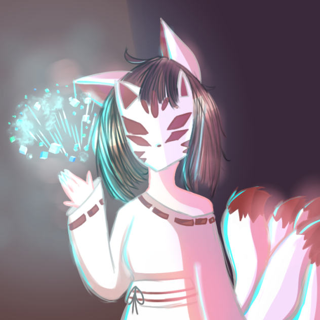 Mythical Kitsune By Splaships - ibisPaint