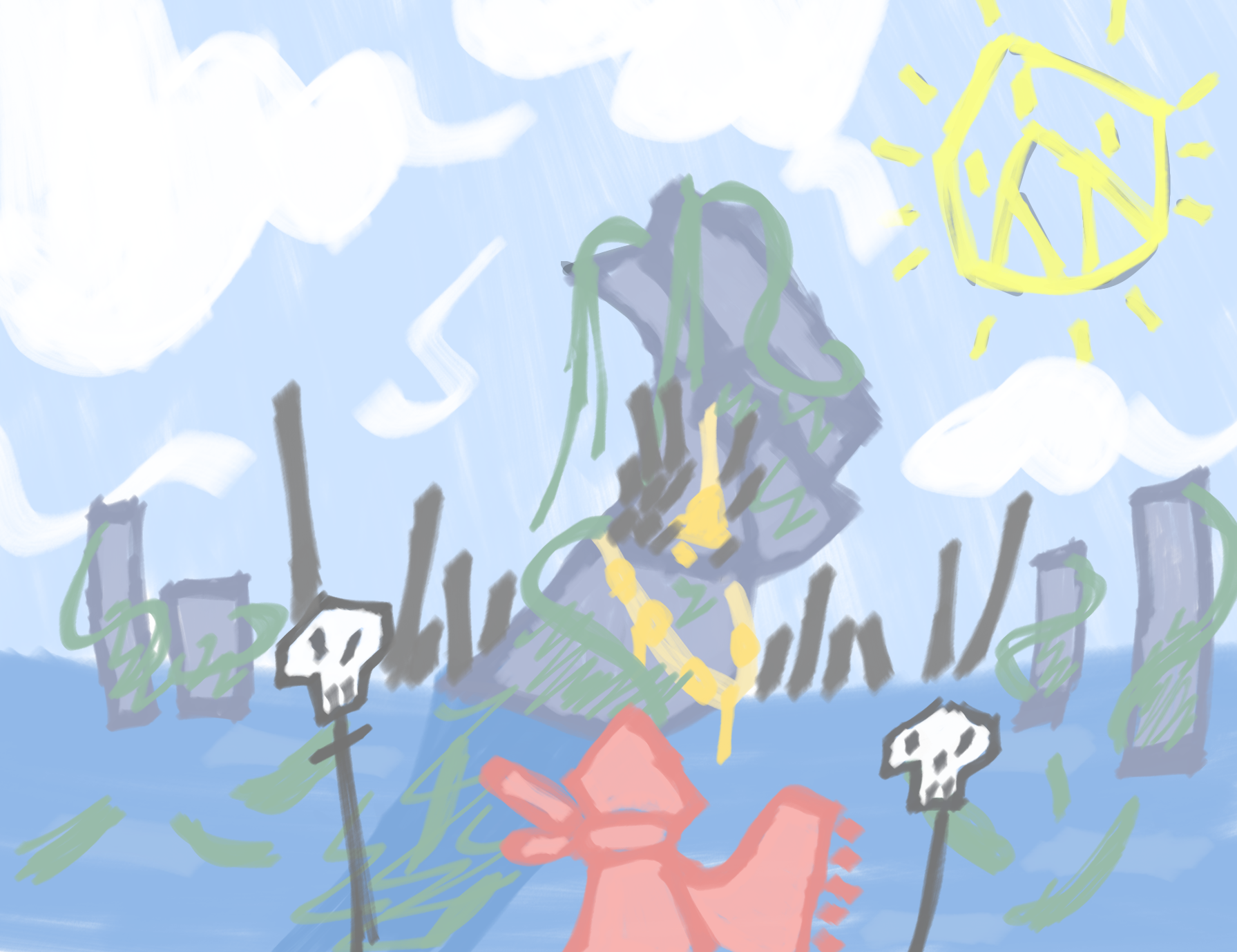 environment sketch - ibisPaint