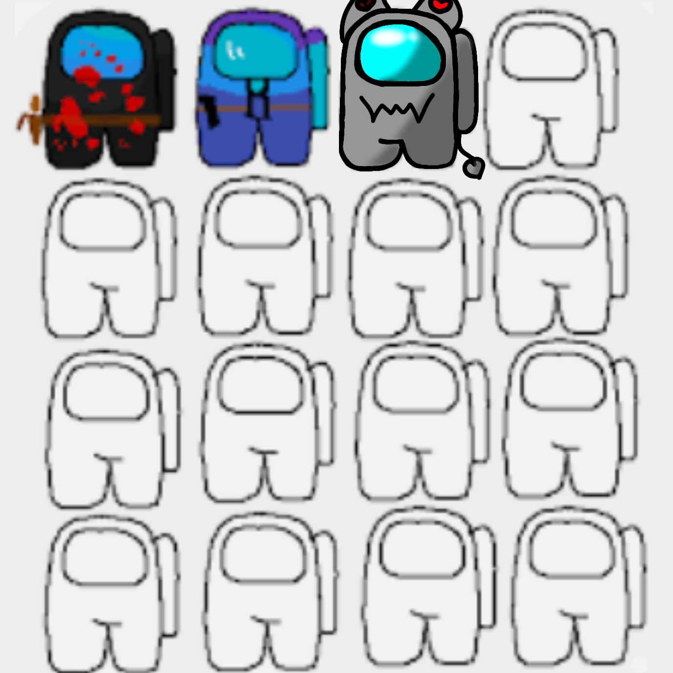 among us collab 8 - ibisPaint