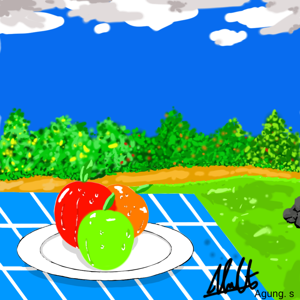 fresh fruit - ibisPaint