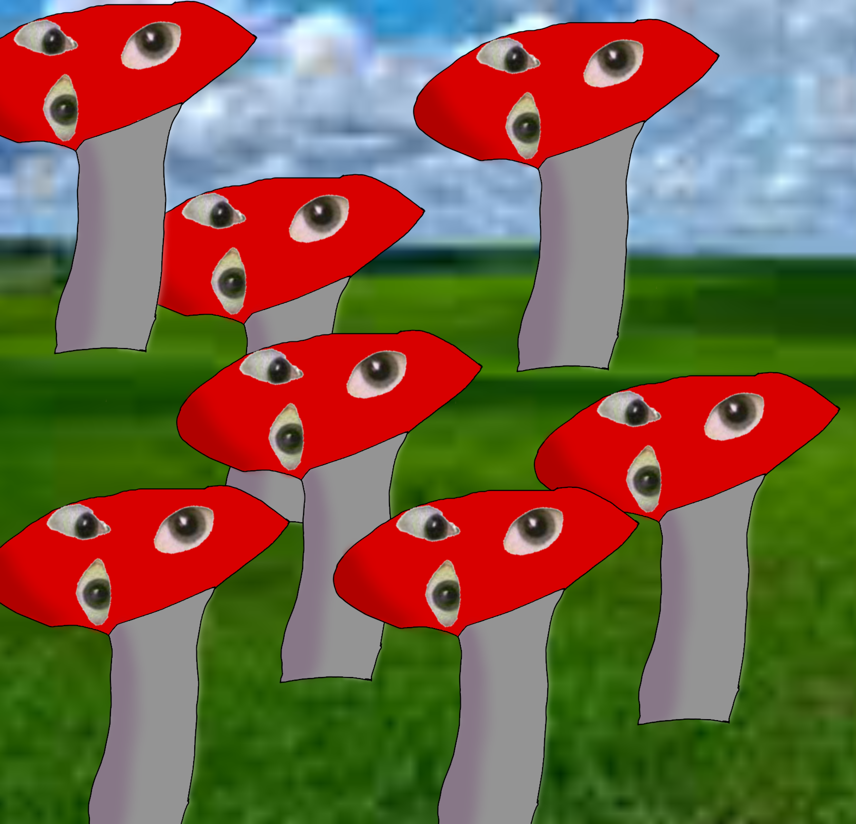 👁weirdcore👁👁fanart👁 - ibisPaint