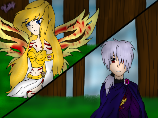 la leyenda del hada y el mago - ibisPaint