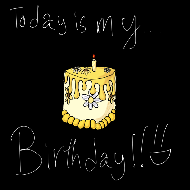 ITS MY BIRTHDAY 🎉 - ibisPaint