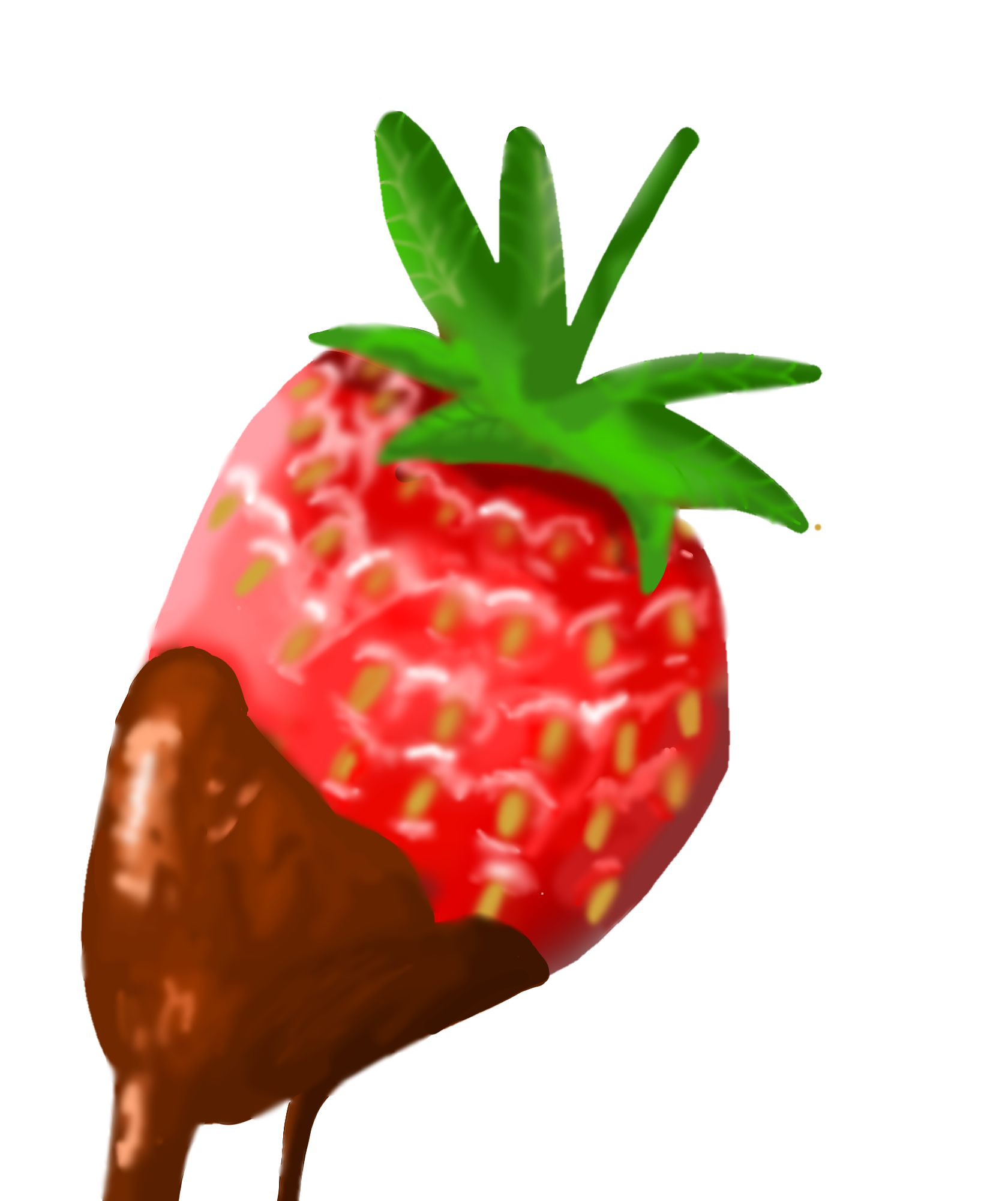 Chocolate strawberry - ibisPaint