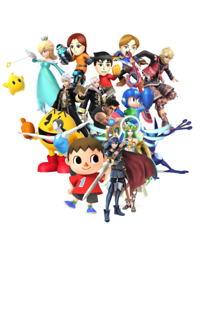 Smash 4 Newcomers - ibisPaint