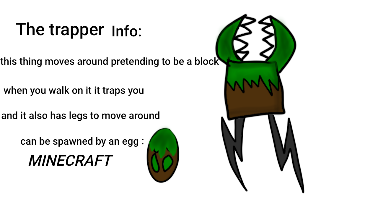 Mc player trapper - ibisPaint