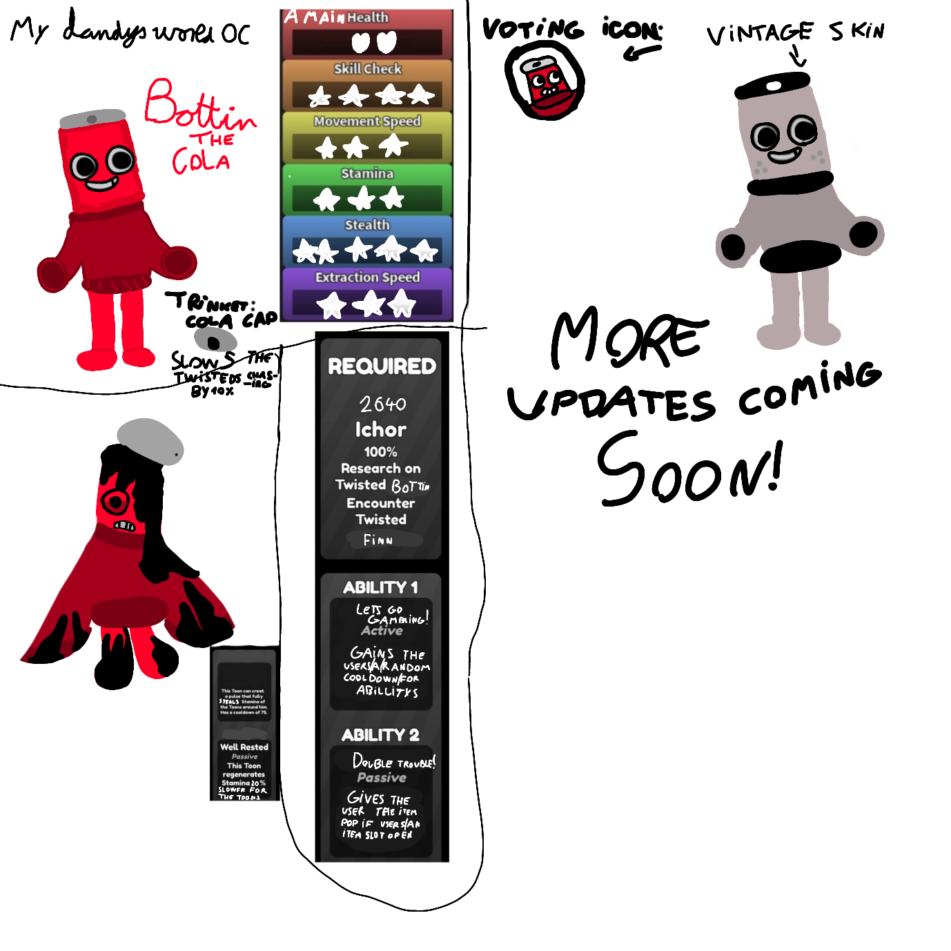 My Dandys World OC. Updated! - ibisPaint