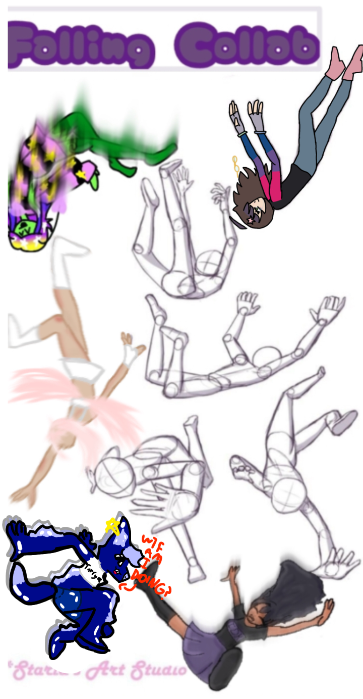 falling collab! - ibisPaint