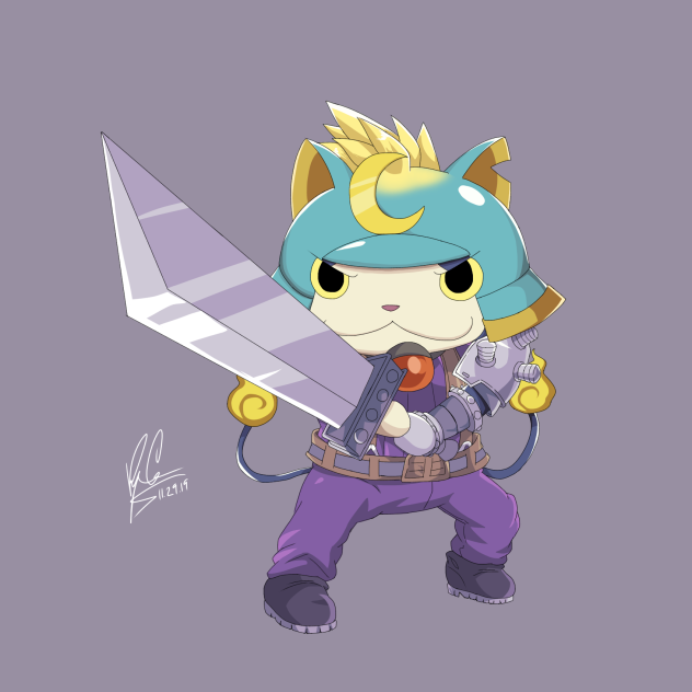 Shogunyan as Cloud Strife - ibisPaint