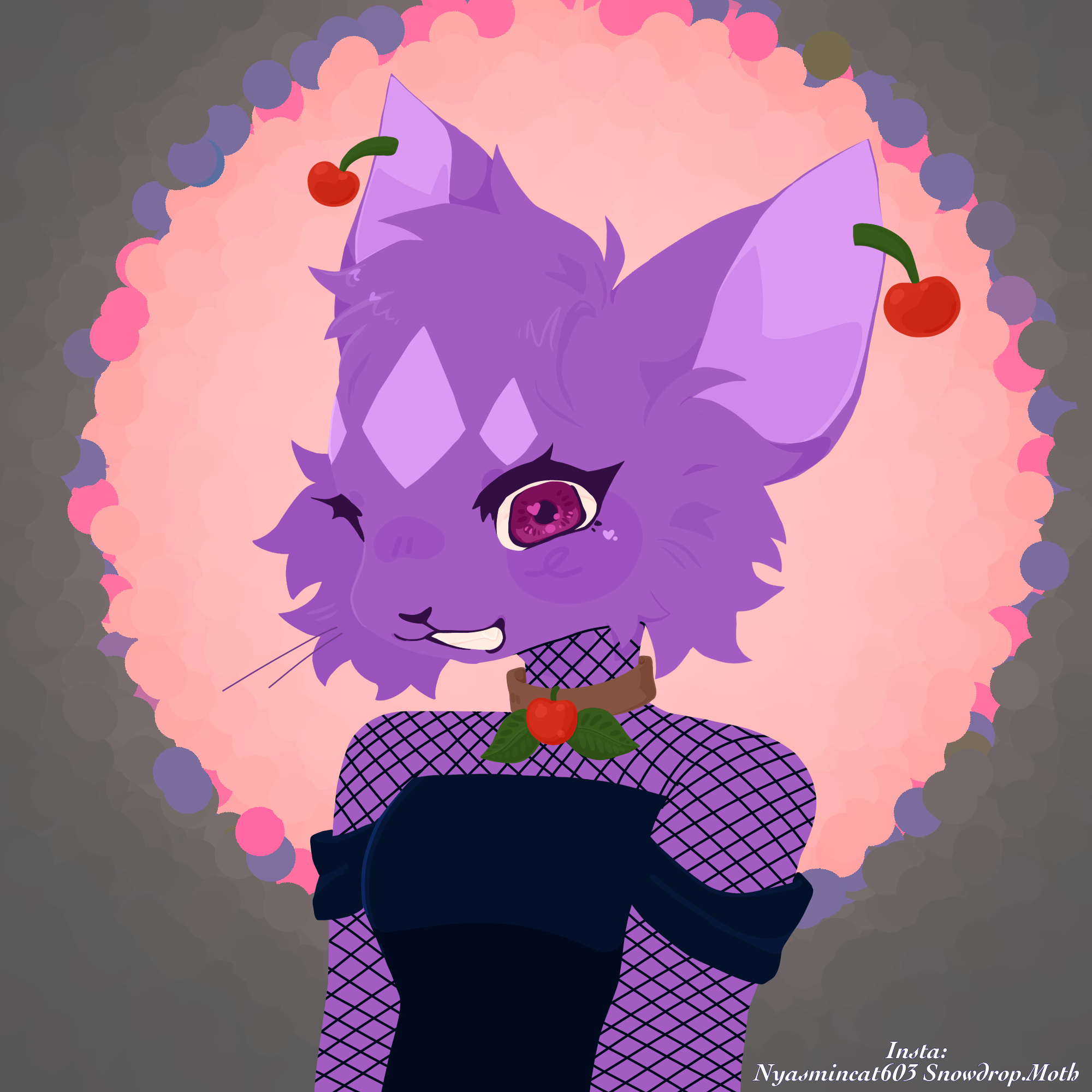 Pfp for kitty floof - ibisPaint