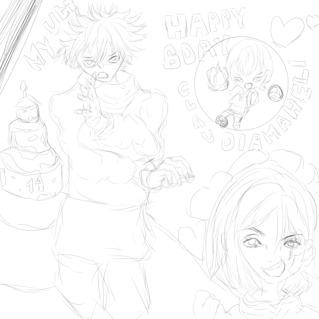 Surprise bday - ibisPaint