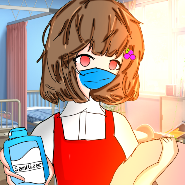 chống dịch nhớ rửa tay nha - ibisPaint