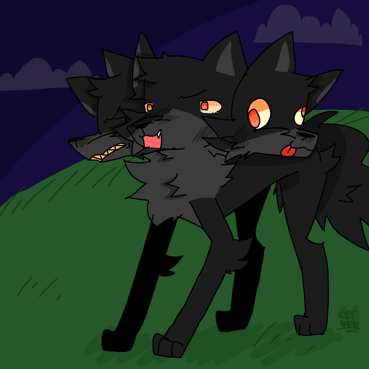 Cerberus - ibisPaint