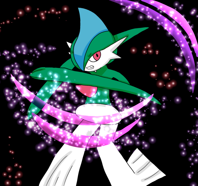Gallade! Use Psycho Cut! - ibisPaint