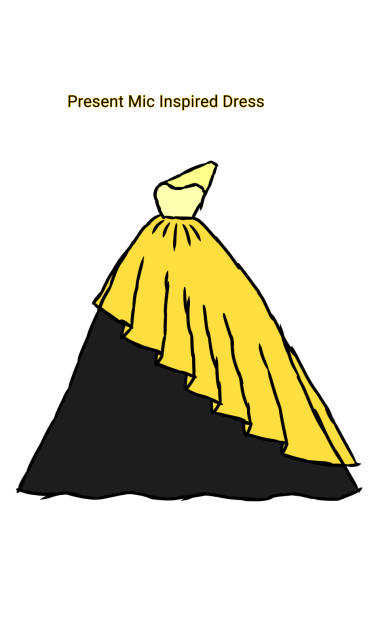 Present Mic Inspired Dress - ibisPaint