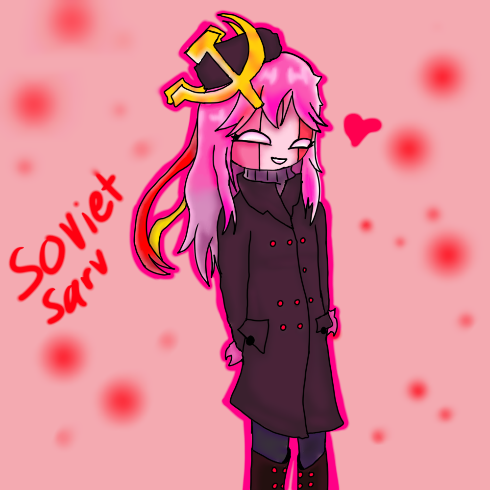 Soviet Sarv (My Au) Mid fight masses fnf - ibisPaint