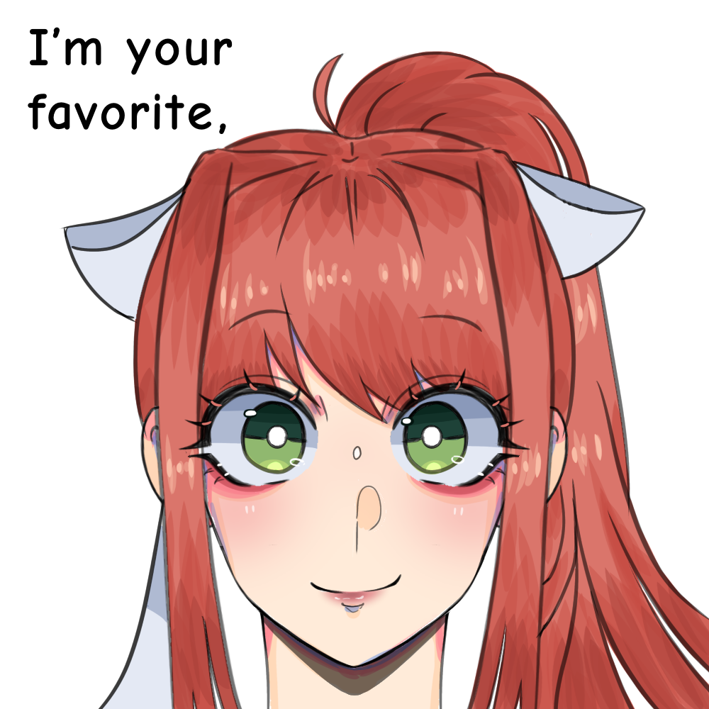 Monika Animation - ibisPaint