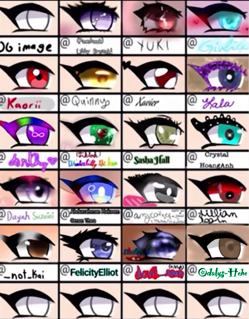 Gacha eye collabs - ibisPaint
