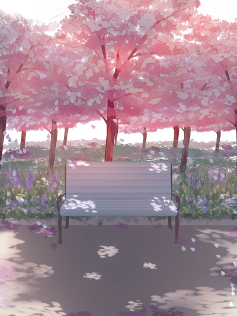 IBM2312 a park bench shade 1 - ibisPaint