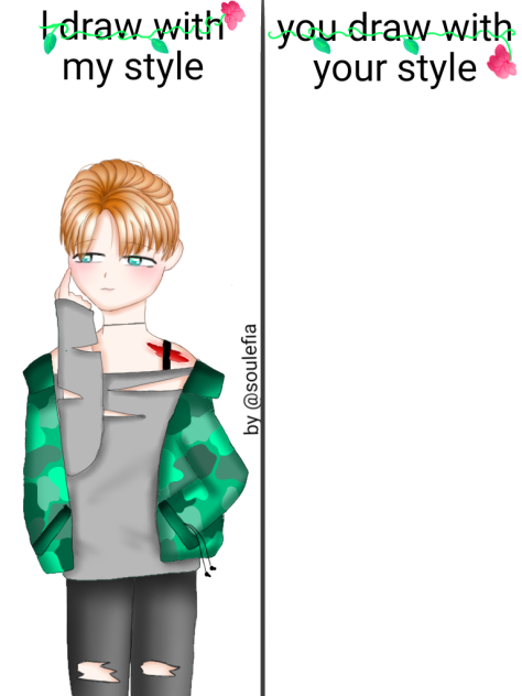 l draw you draw challenge - ibisPaint